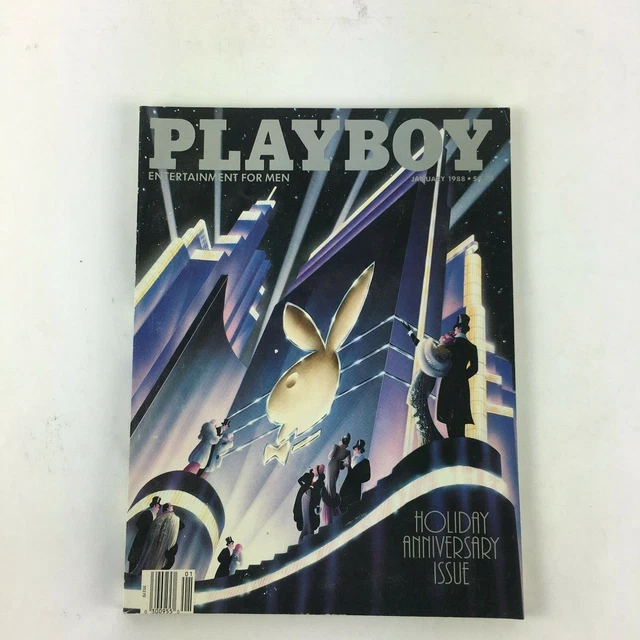 Playboy Magazine January 1986 Holiday Anniversary Issue Andy Warhol