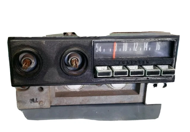 DODGE CHARGER ROAD Runner Satellite, Truck, Van AM Radio 1971-1973 ...