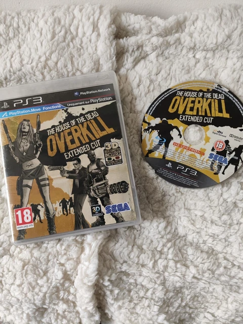 JEUX PS3 THE house of the dead "OVERKILL" EUR 10,00 - PicClick FR