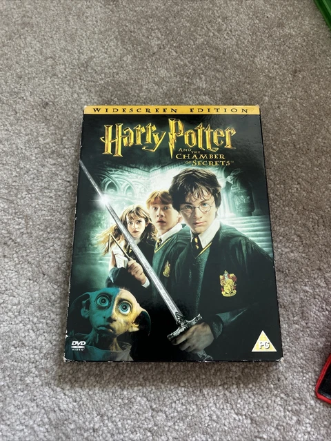 HARRY POTTER AND the Chamber of Secrets DVD (2003) Daniel Radcliffe ...