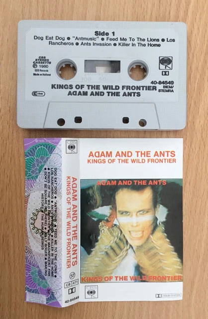 🌟ADAM & THE Ants🌟Cassette Album🌟Punk🌟Skin🌟Oi🌟New Wave🌟80S🌟Uk🇬🇧Seller £ ...