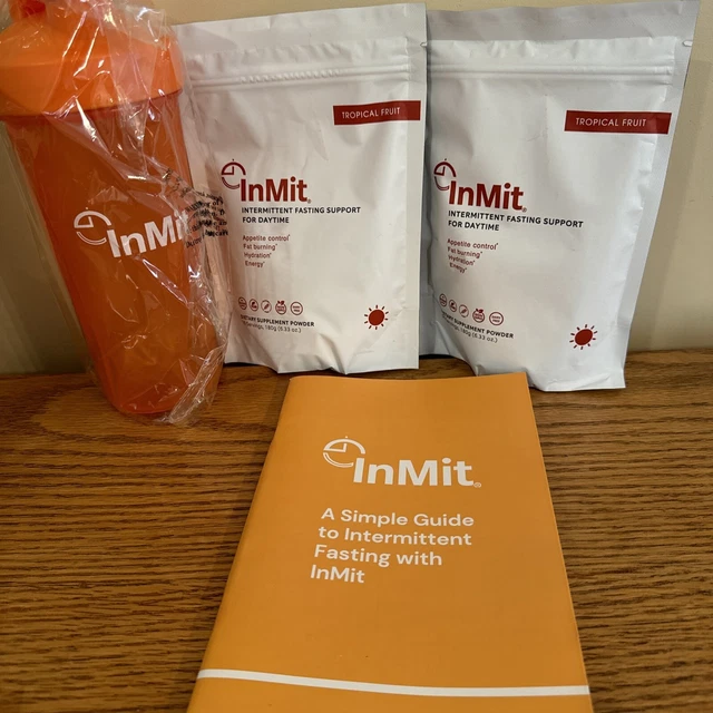 INMIT INTERMITTENT FASTING Appetite Control Electrolyte 60-Day, Shaker ...