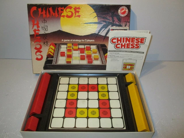 RARE VINTAGE CHINESE Chess Board Game by Peter Pan Playthings c1981 ...