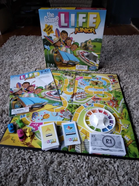 HASBRO THE GAME Of Life Junior Classic Family Board Game £8.65 ...