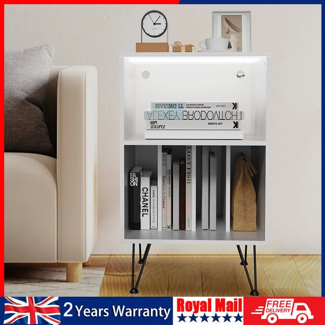 OYAJIA HIFI RACK Stand With LED RGB Strip Rack 5-Tier Record Player ...