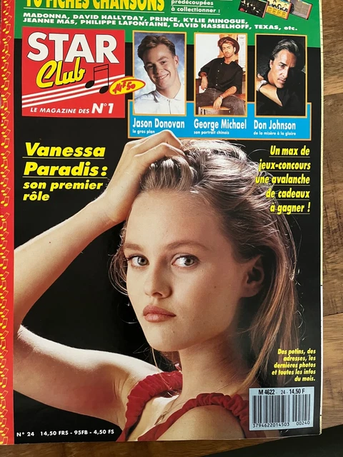 VANESSA PARADIS JASON Donovan Don Johnson Mylene Farmer Magazine Star Club EUR 10,00 - PicClick FR