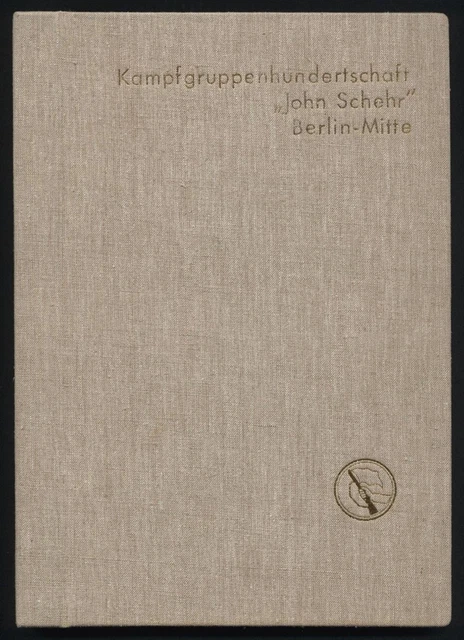 DDR FOTOALBUM 41 Fotografien Kampfgruppenhundertschaft John Schehr ...