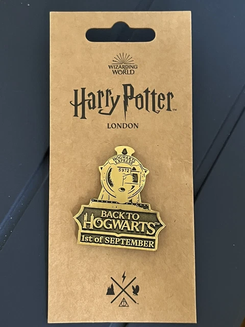 WB HARRY POTTER Studio Tour Pin Badge Seeking Back To Hogwarts 2024 UK ...