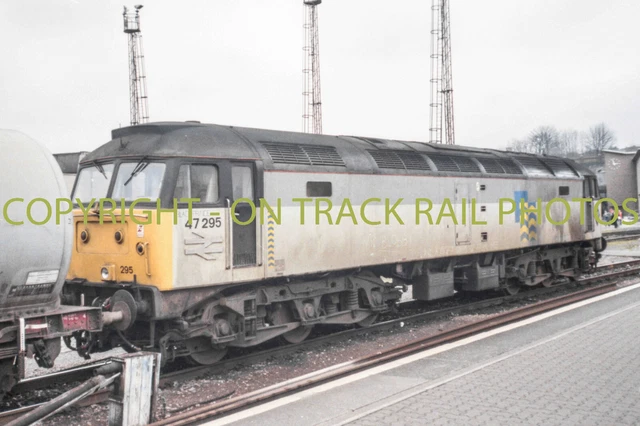 UK RAILWAY PHOTOGRAPH Of Class 47 47295. Rm47-2901 £1.70 - PicClick UK