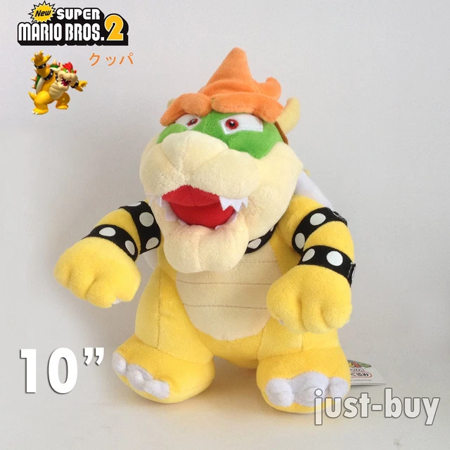 NEW SUPER MARIO Bros. Plush Bowser Koopa Soft Toy Stuffed Animal Doll 10" £18.66 - PicClick UK