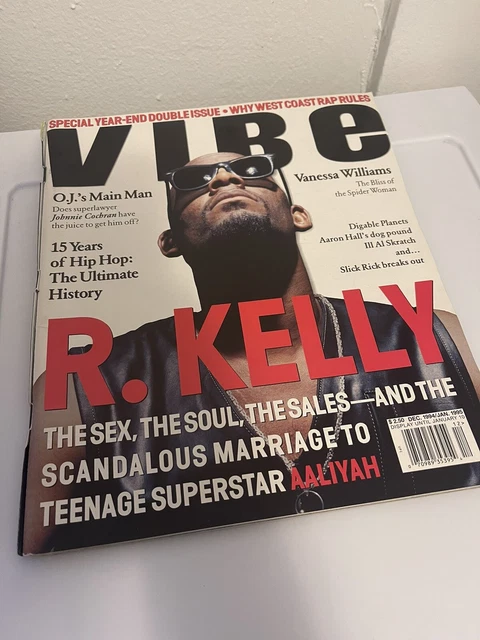 VIBE MAGAZINE R KELLY December 1994/ January 1995 Double Issue £158.05 ...