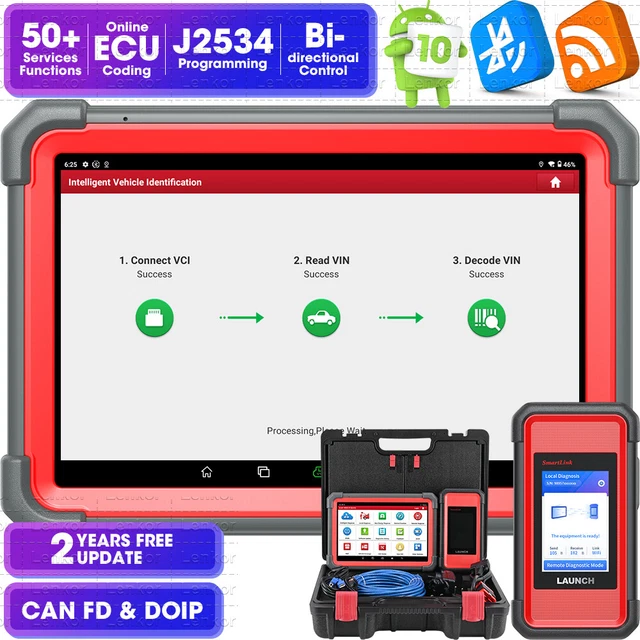 2025 LAUNCH X431 PRO 5 OBD2 Diagnosegerät Alle Steuergerät J2534 ECU Programmier EUR 1.521,00 ...