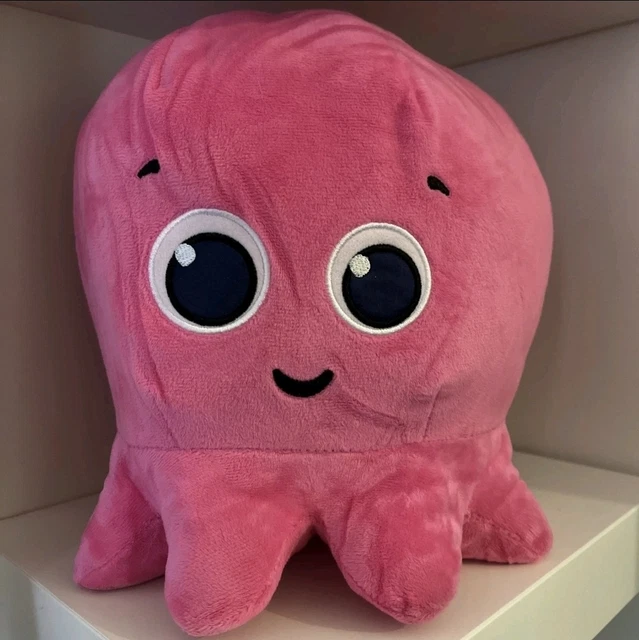 NEW OCTOPUS ENERGY Soft Toy - Pink Plush Constantine 9” High Octopus 🐙 ...