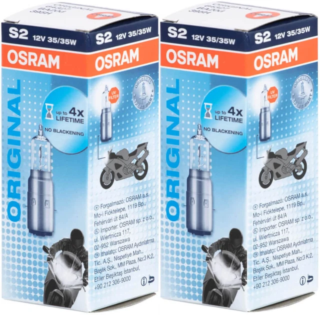 OSRAM ORIGINAL LIGNE S2 64327 12V Moto (2 St EUR 28,55 - PicClick FR