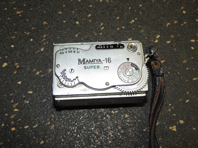 VINTAGE MAMIYA-16 SUPER Mini Spy Camera Made in Japan £94.86 - PicClick UK
