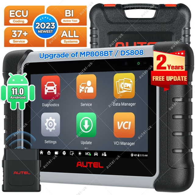 2023 AUTEL MAXIPRO MP808BT Pro Auto Diagnostic Scanner Tool Advanced ...