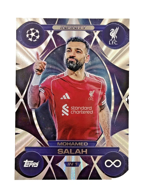 TOPPS MATCH ATTAX 2025/2026 Mohamed Salah Infinity #IN1 EUR 3,00 ...