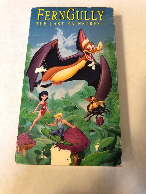 FERNGULLY THE LAST Rainforest VHS années 90 film d'animation EUR 5,36 ...