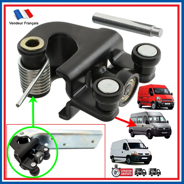 GUIDE RAIL CENTRE Porte Coulissante Droit Milieu Pour Master Movano ...