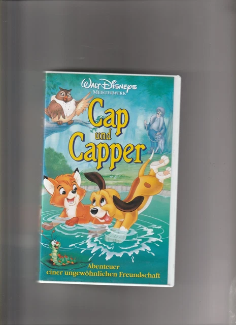 CAP UND CAPPER Walt Disney Meisterwerke VHS VIDEO Kassette EUR 2,95 ...