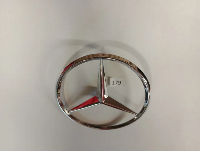 MERCEDES W123 W126 Boot Trunk Star Chrome Emblem Logo 1267580158 £22.00 ...