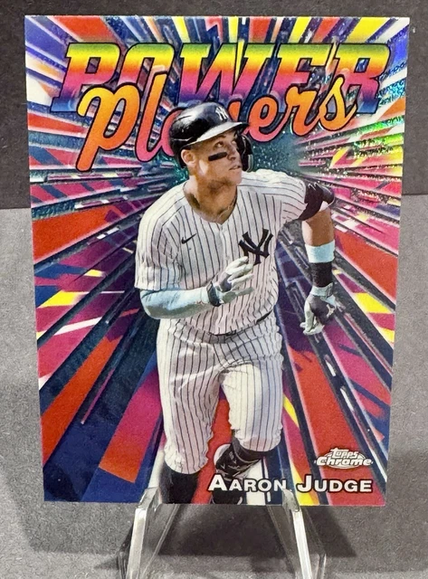 2025 TOPPS CHROME - Aaron Judge Power Players Insert #PP-1 $3.46 ...