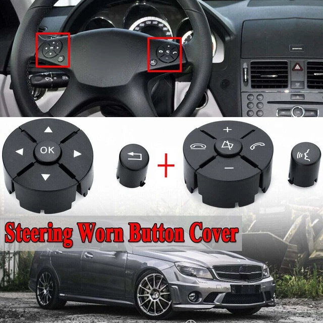 STEERING WHEEL SWITCH Button For Mercedes Benz W204 W212 C200 E260 E320 ...