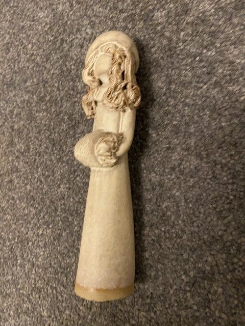 VERONICA BALLAN FACELESS Lady Figure Studio Art Pottery Alnwick Vintage ...