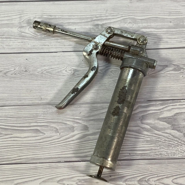 ORIGINAL HEAVY-DUTY BLUE-POINT Pistol Grip Grease Gun Model GA 472 Snap ...