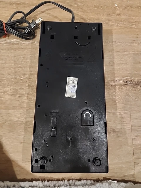 VINTAGE KINYO UV-413 Super Slim VHS Video Cassette Tape Rewinder Works ...