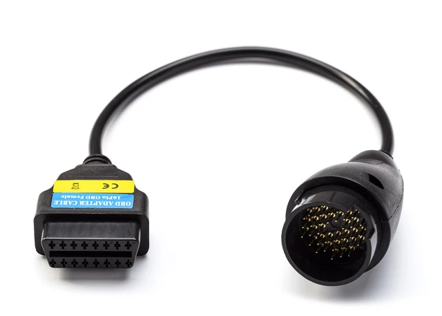 OBD2 ADAPTER 38 Pin für Mercedes Benz Diagnosekabel OBD1 auf OBD2 bis ...