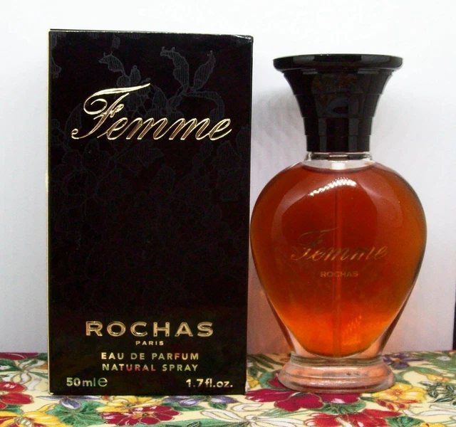 RARE VINTAGE FEMME Eau de Parfum Rochas 50 ml New EUR 249,00 - PicClick FR