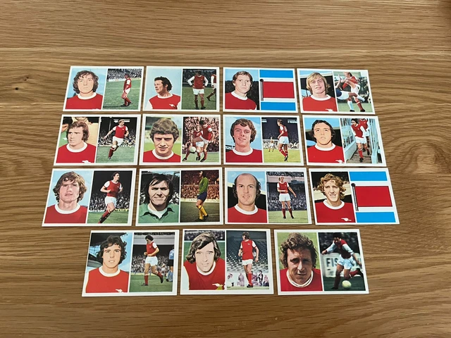 ARSENAL FULL Set FKS 1976/77 Unused Stickers £9.99 - PicClick UK