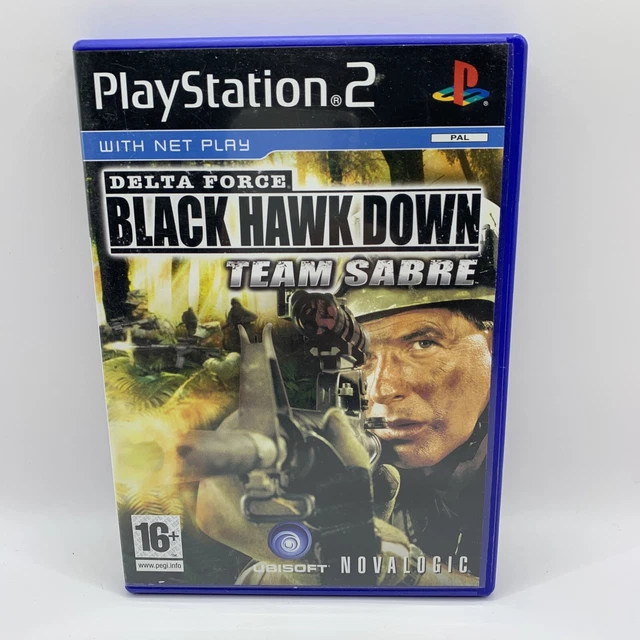 DELTA FORCE BLACK Hawk Down Team Sabre PS2 PAL 2006 Shooter NovaLogic ...