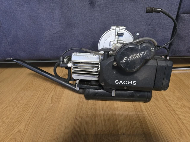SACHS 301/A MOTOR mit E-Start - inkl. Vergaser - ungeprüft EUR 160,00 ...