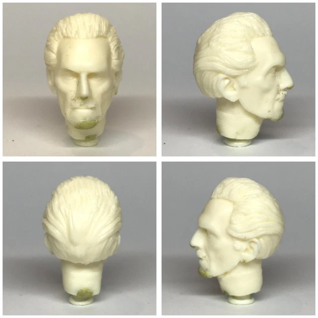 DOCTOR WHO CUSTOM Figure Head Sculpt - Peter Cushing Dr. Who (60s Dalek ...