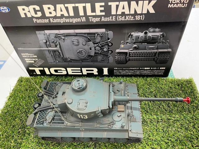 TOKYO MARUI RC Battle Tank Series 1/24 Tiger 1 Initial Type £252.31 ...