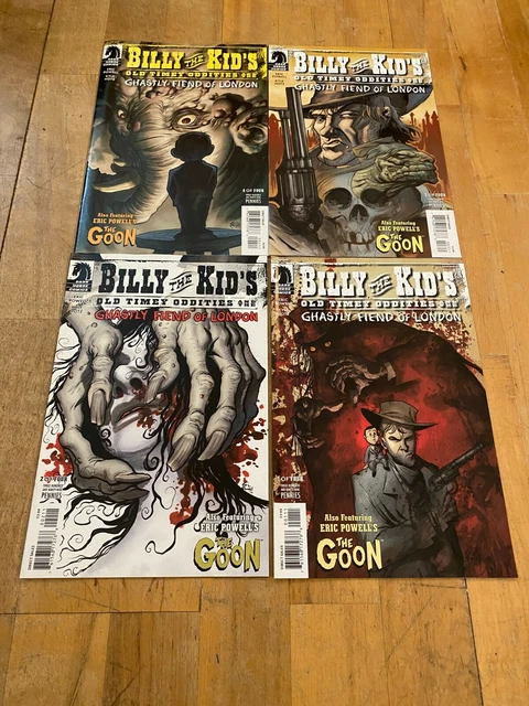 BILLY THE KIDS Old Timey Oddities Ghastly Fiend Of London #1 - #4 Full ...