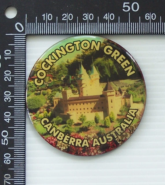 VINTAGE COCKINGTON GREEN Canberra Australia Souvenir Fridge Magnet EUR ...