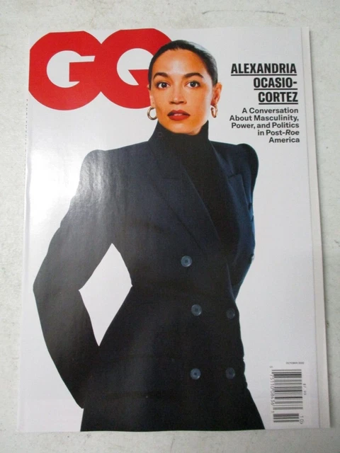 GQ MAGAZINE OCTOBER 2022 Alexandria Ocasio Cortez On Politics Like New ...