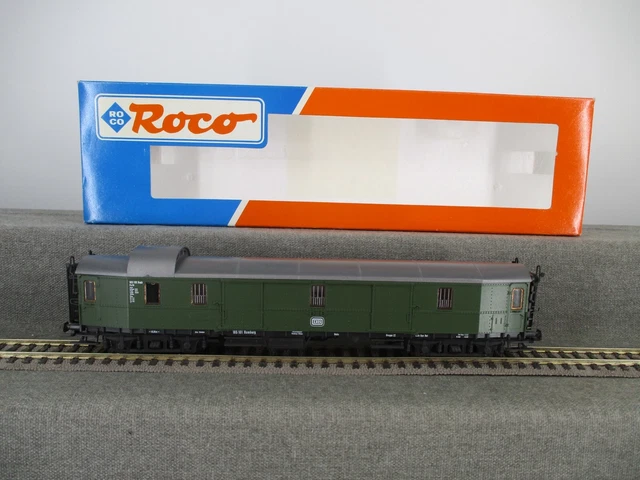 ROCO SPUR H0 44449 Personenwagen Hecht Schnellzug-Gepäckwagen der DB in ...