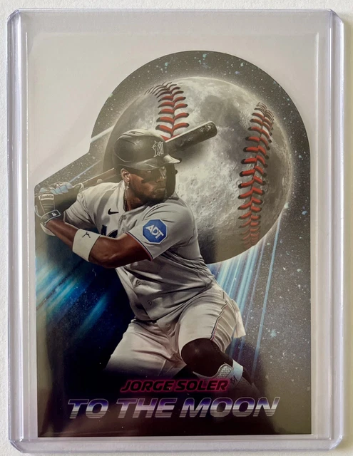 JORGE SOLER 2024 Topps Big League Baseball To The Moon Die-Cut #TM-17 # ...