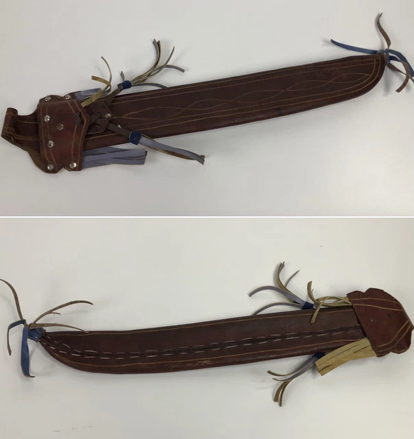 CUSTOM MADE LEATHER Sword Sheath (3” x 22”) $64.99 - PicClick CA