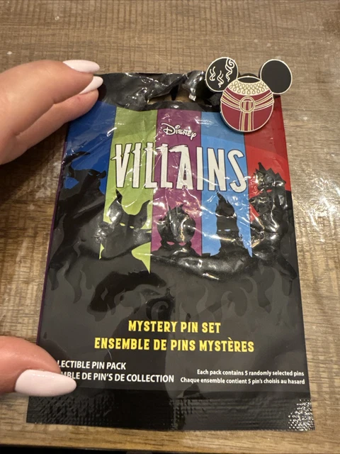 DISNEY VILLAINS MICKEY Icons Mystery Pin Set 2025 authentic Mother ...