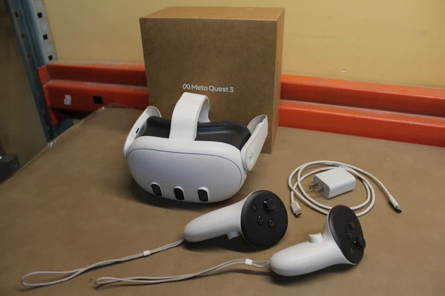 META QUEST 3 512GB Standalone All-in-One VR Headset S3A *Pre-Owned ...