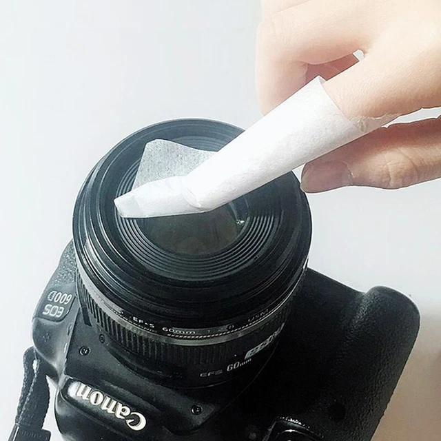 100 SHEETS SOFT Camera Lens Optics Tissue Cleaning Clean Paper Wipes ...
