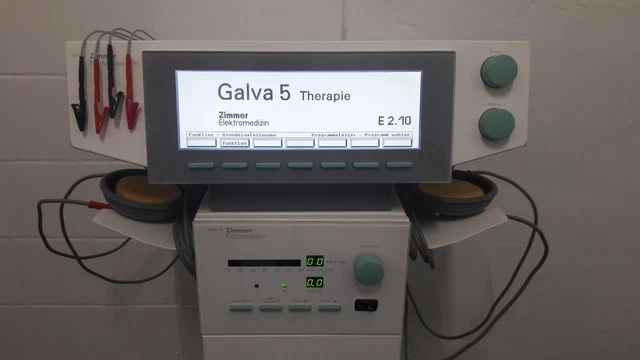 ZIMMER GALVA 5 Reizstrom-Therapie- und Behandlungsgerät zur Reizstrom-Therapie EUR 950,00 ...