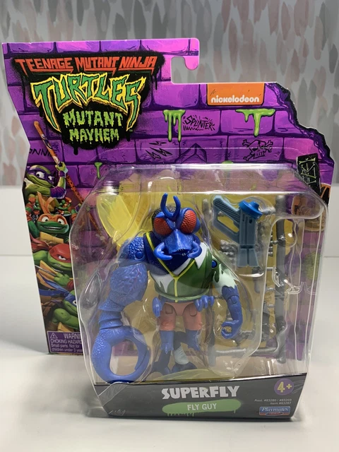 TEENAGE MUTANT NINJA Turtles Mutant Mayhem SUPERFLY Action Figure TMNT ...