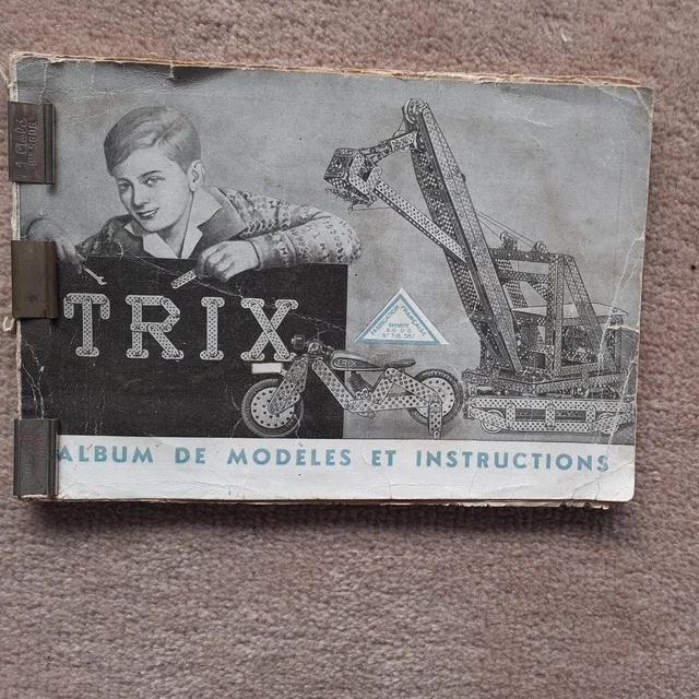ANCIEN CATALOGUE DE Jouets Trix Canots Voitures Locos Et Autres ...