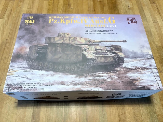 1:35 BORDER MODEL BT-001 Pz.Kpfw.IV Ausf. G 2 in 1 1/35 EUR 1,00 ...
